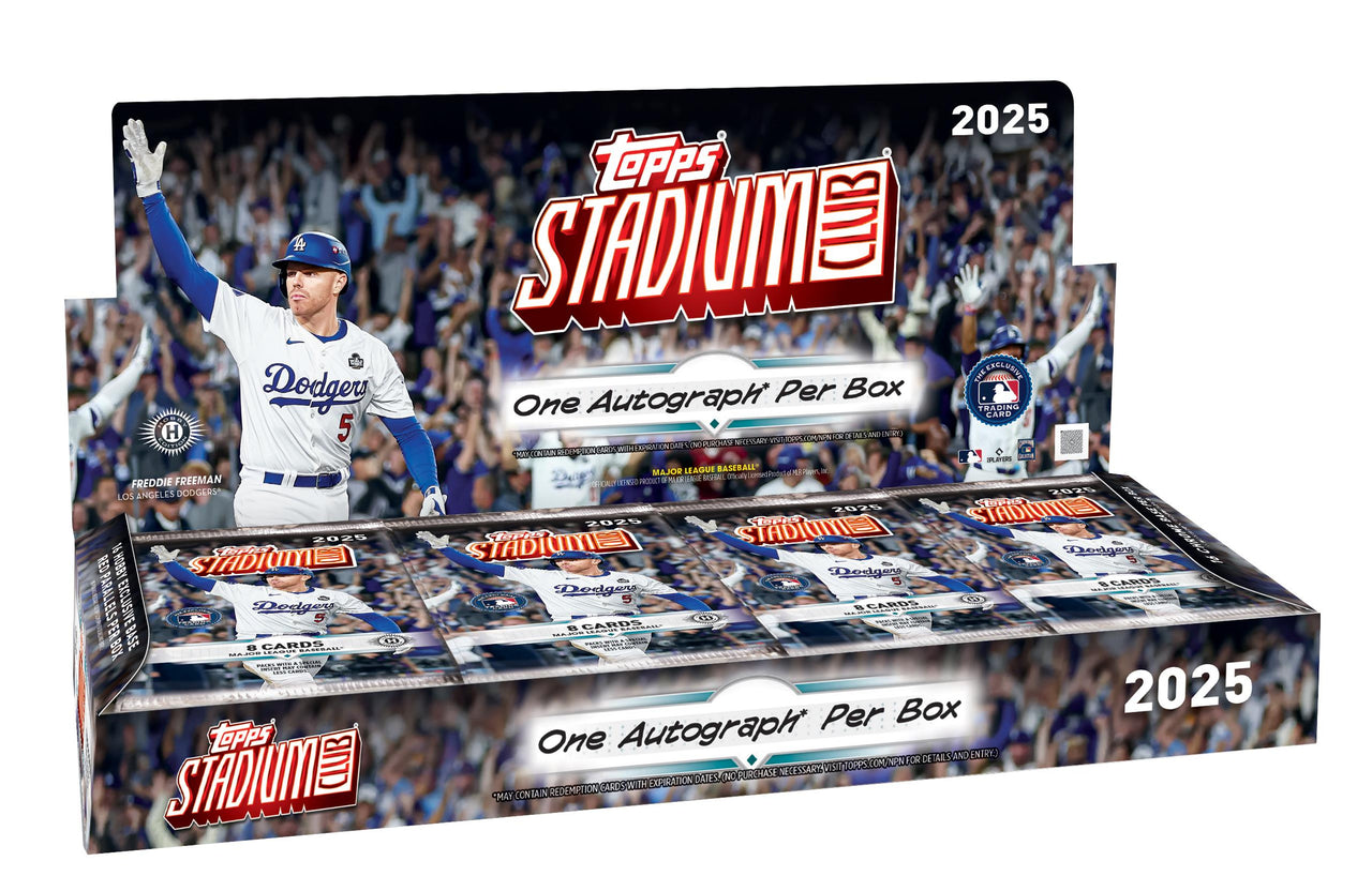 2025 Topps Stadium Club Baseball Hobby 16-Box Case – Hit Kings Sports Cards