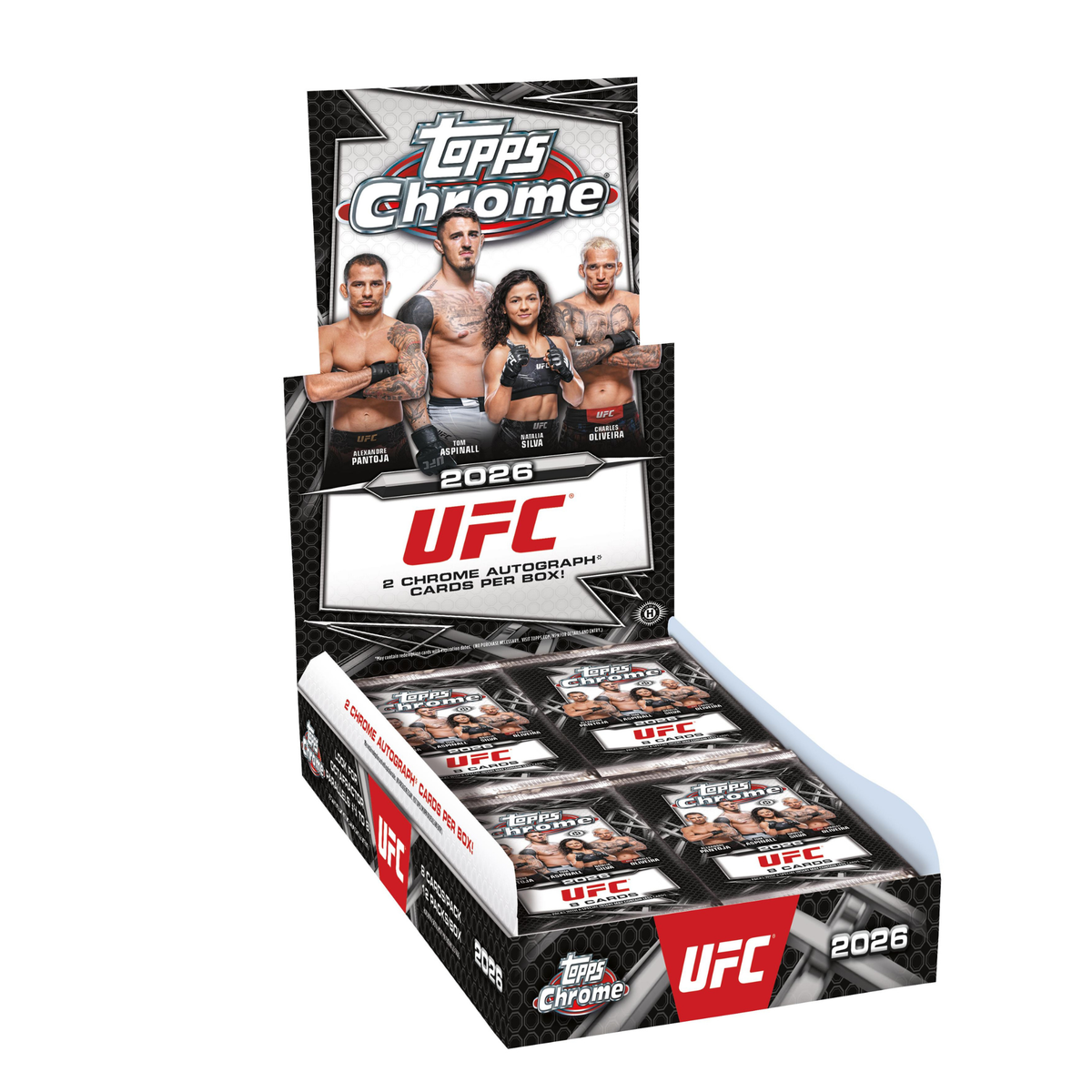2026 Topps Chrome UFC Hobby Box – Hit Kings Sports Cards